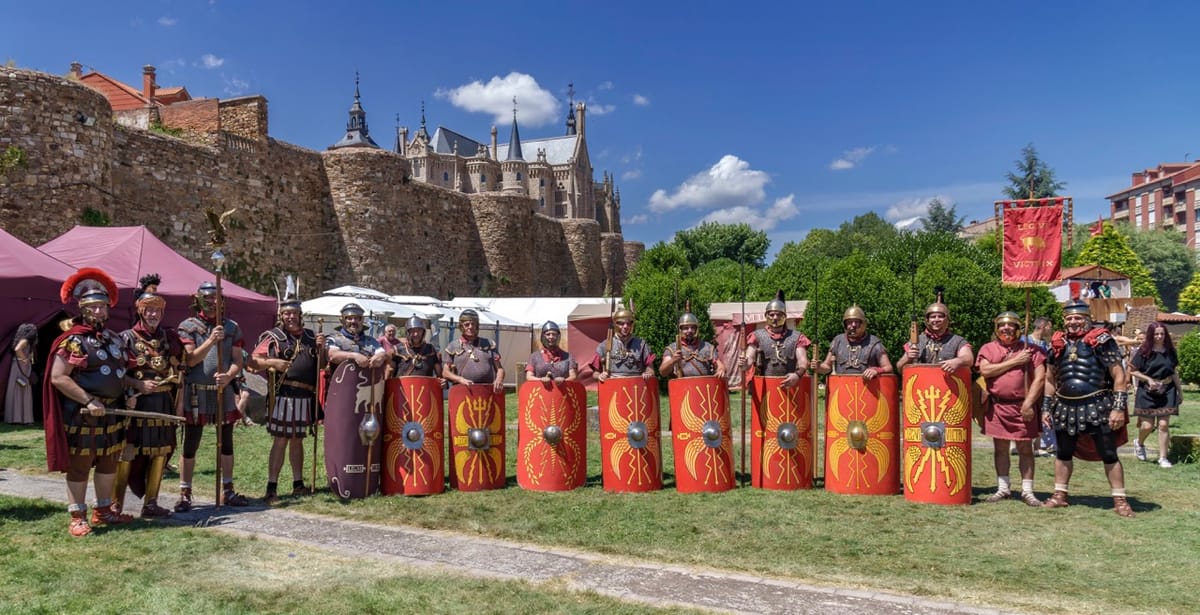 Astorga se transforma en un campamento romano del 24 al 27 de julio ...